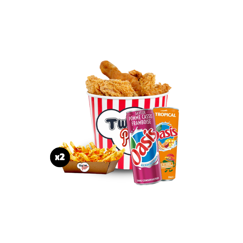 Twins Pizza - Nos Bowls & Boxs : les Chicken Mix Boxs