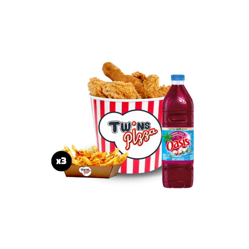 Twins Pizza - Nos Bowls & Boxs : les Chicken Mix Boxs